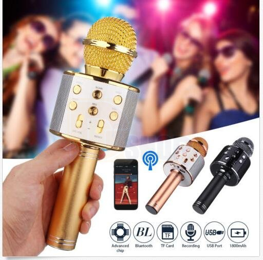 Karaoke Mic with Speaker WS-858